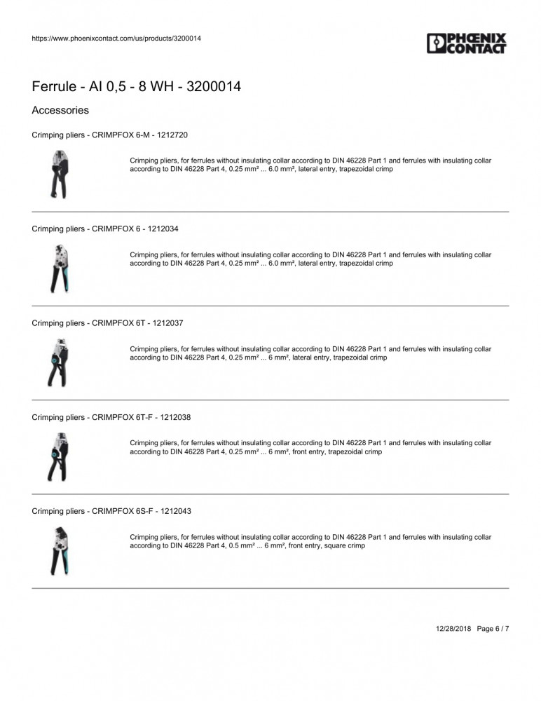 Product document page 6