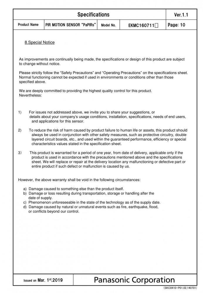 EKMC1607112 datasheet page 10