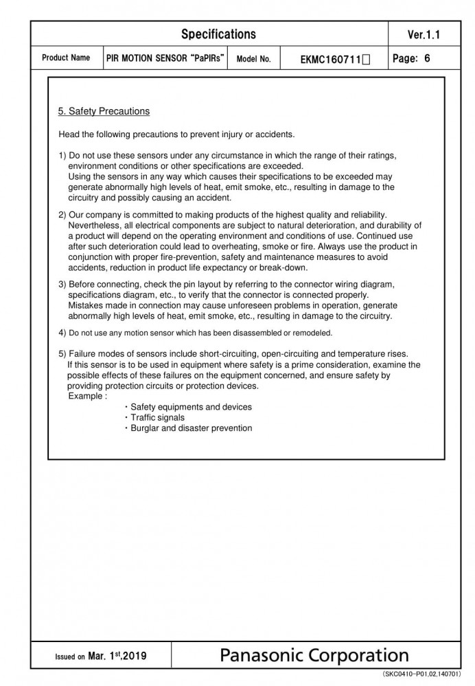 EKMC1607112 datasheet page 6