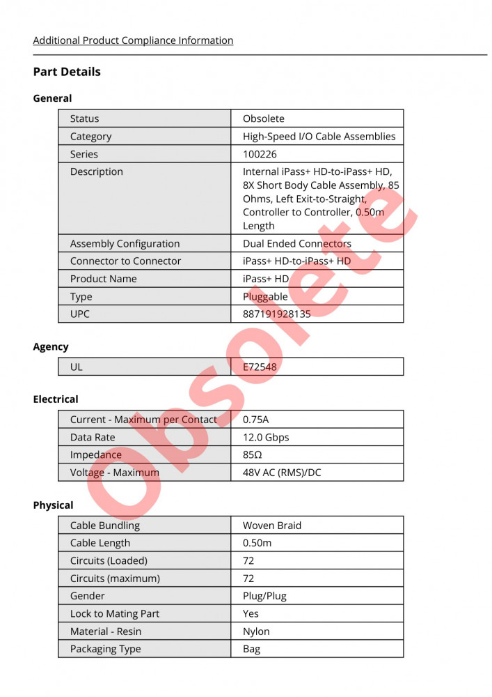 MOLEX 100226 series technical drawing, page 2