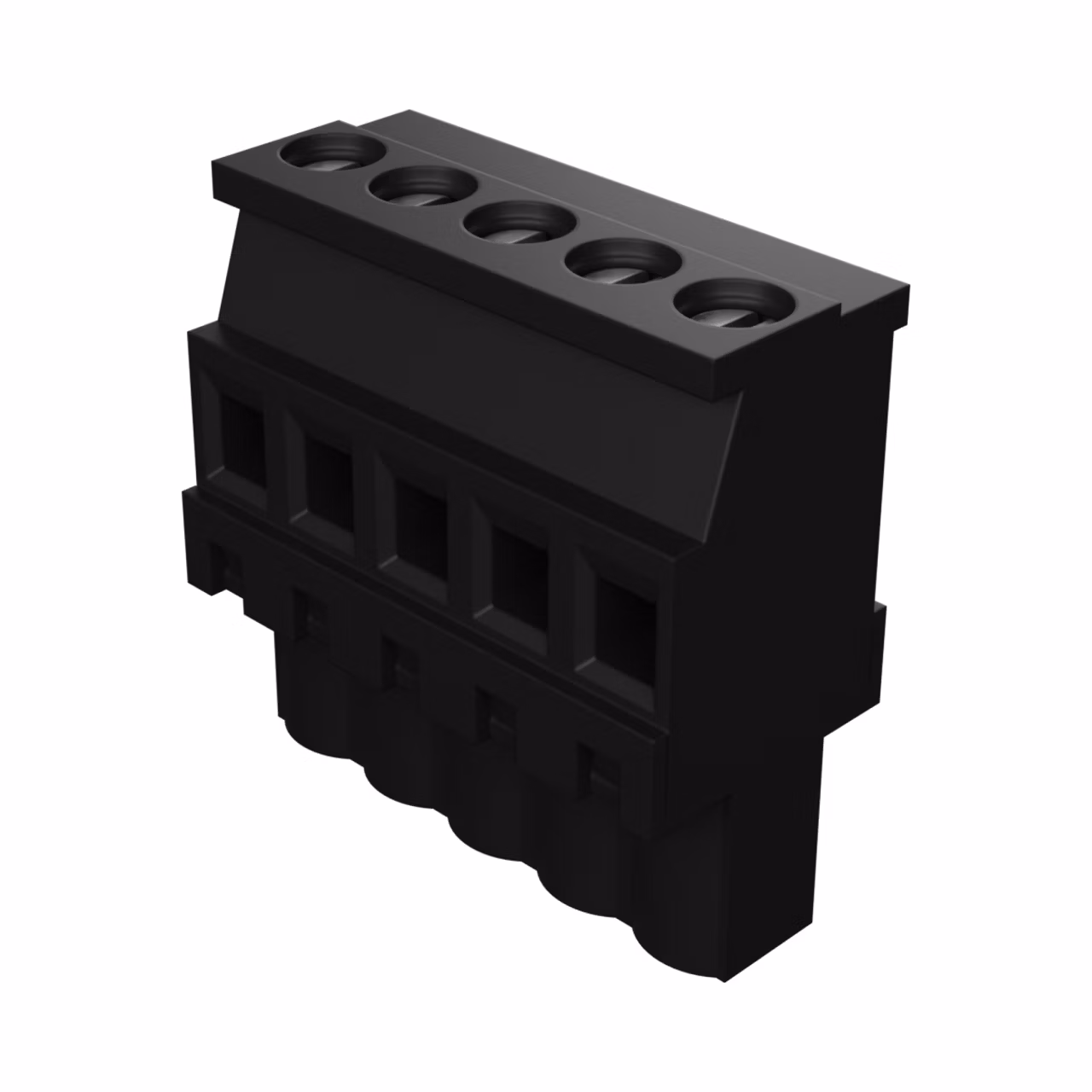 5.08mm Pitch Eurostyle Vertical Plug, Rear Wire Entry, 5 Circuits for sale