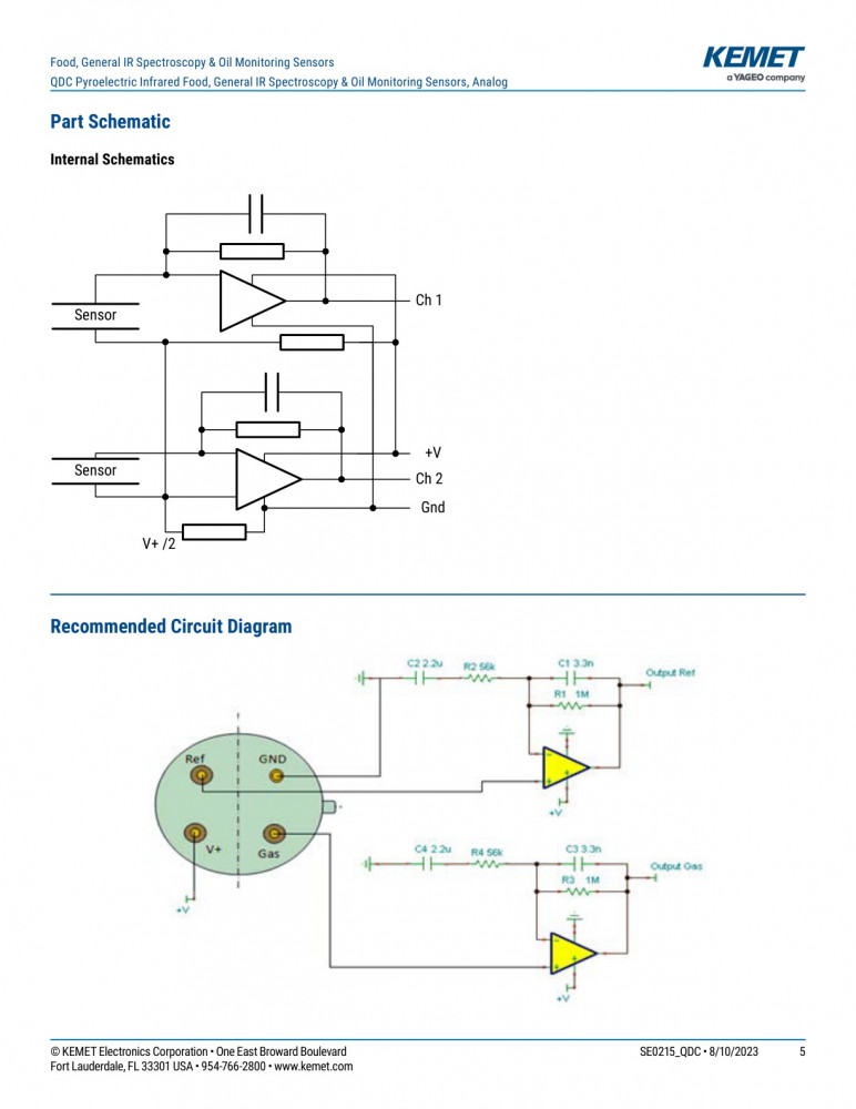 KEMET USEQDCDAPRT100 datasheet page 5