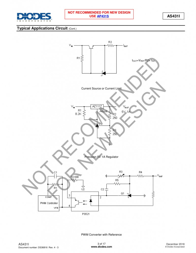 AS431I datasheet page 3