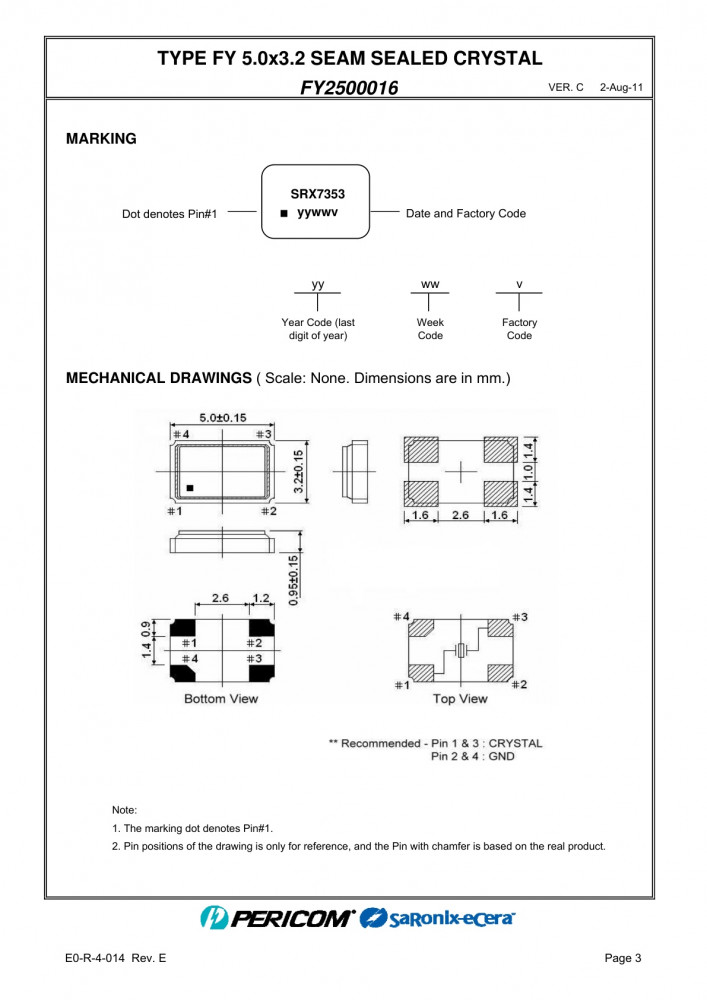 FY2500016 specification page 5