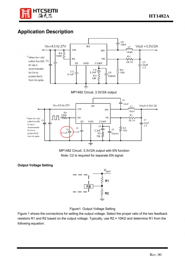 HT1482ARZ datasheet page 5