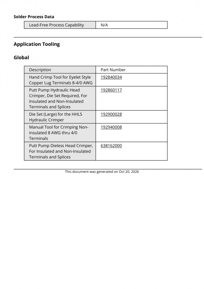 Technical document image 3 for Molex 192210247