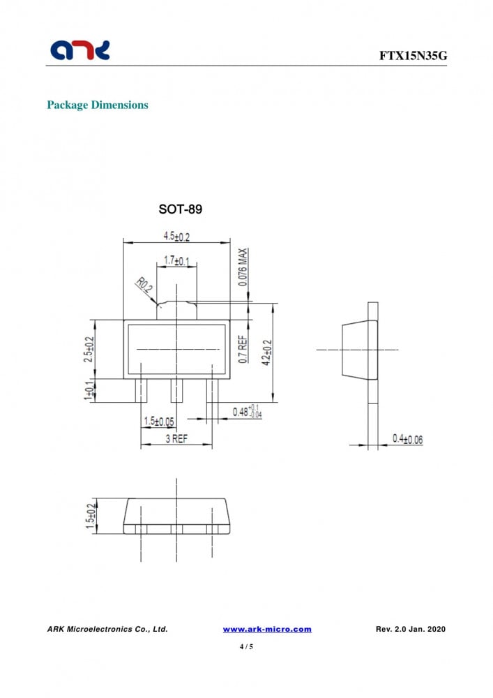 FTX15N35G datasheet page 4