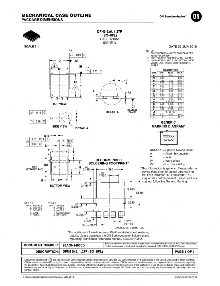 NTMFS5C430NLT1G datasheet page 6