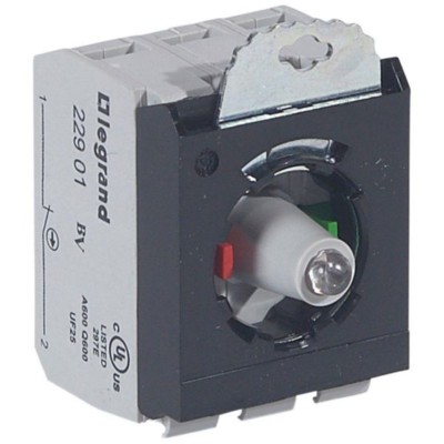 Osmoz block sub-assemblies - for Illuminated head - NO+NC - red 230 V~ for sale