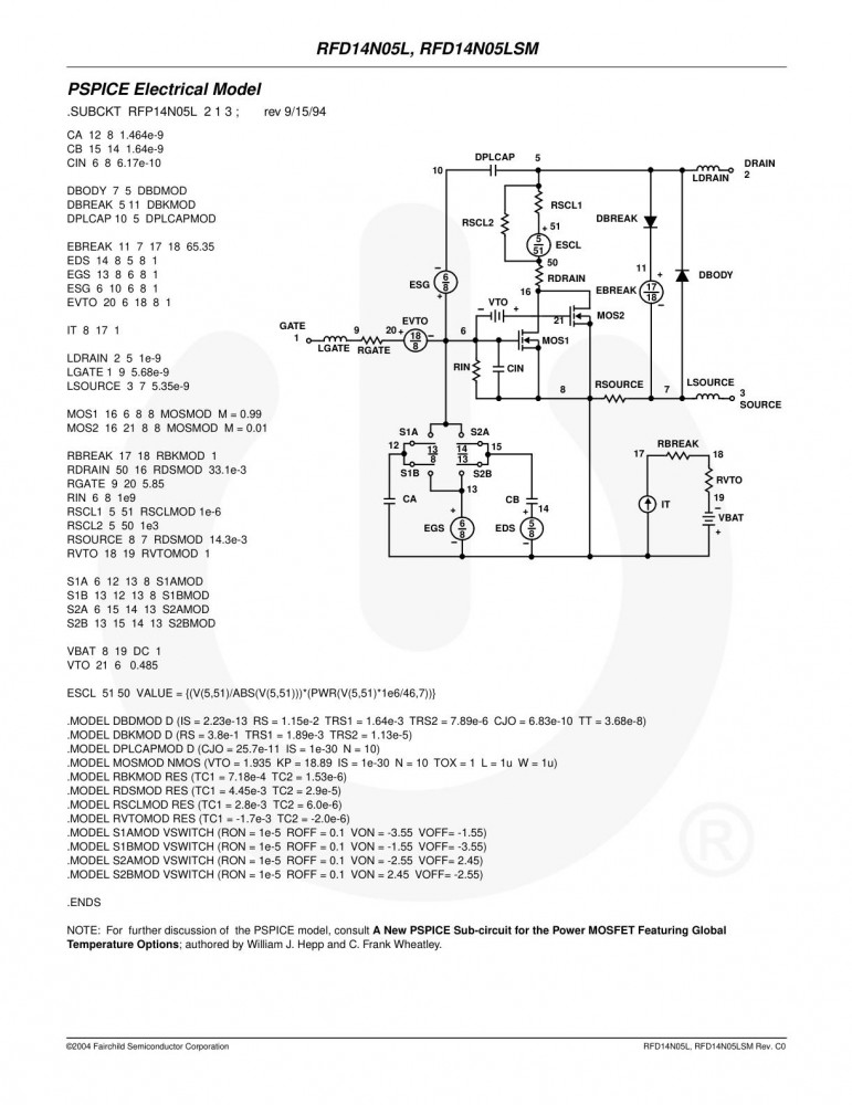 RFD14N05LSM9A datasheet page 8
