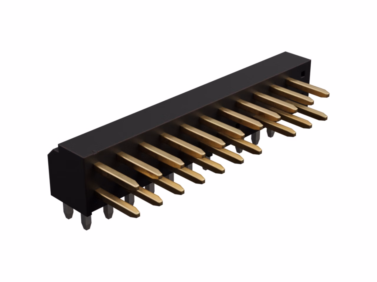 2.00mm Pitch Milli-Grid Header, Right-Angle, 24 Circuits, 0.76µm Gold (Au) Selective Plating for sale