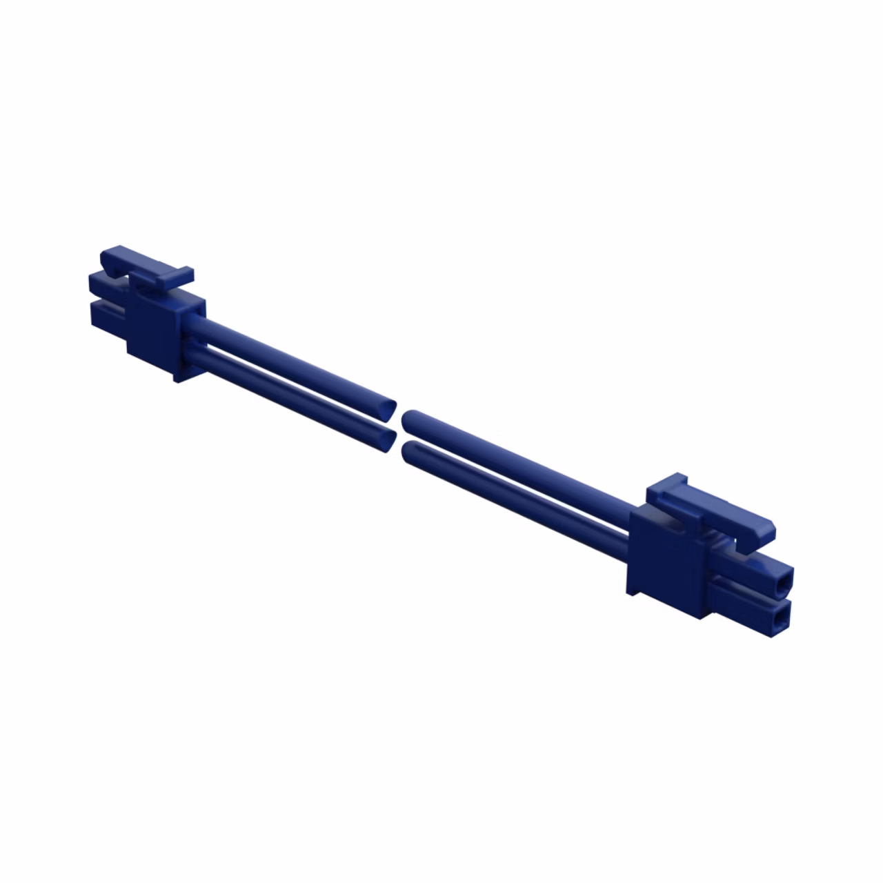 Mini-Fit Versa Color-to-Mini-Fit Versa Color Off-the-Shelf (OTS) Cable Assembly, 4.20mm Pitch, Dual Row, 150.00mm Length, 2 Circuits, Blue for sale