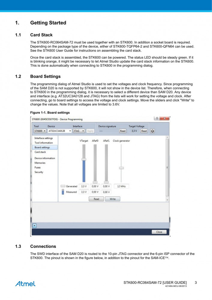ATSTK600-RC72 technical document page 3