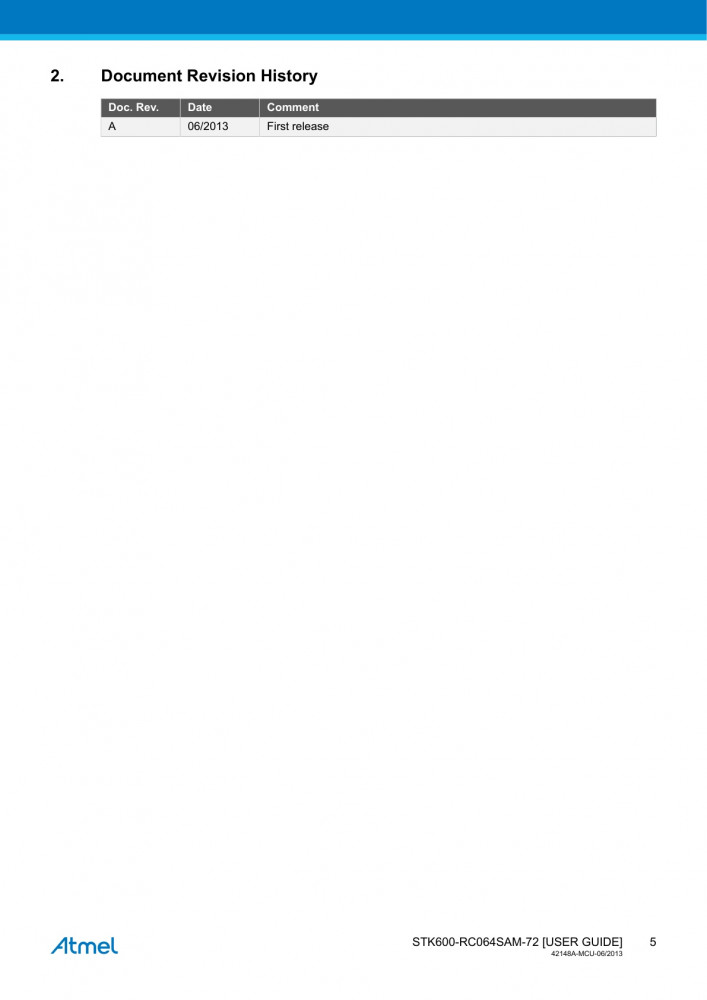 ATSTK600-RC72 technical document page 5