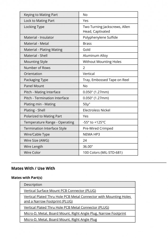 Product document image 2 for MM-222-015-261-45WD
