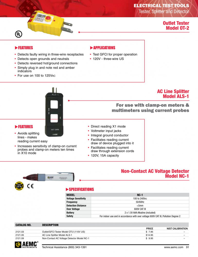 AEMC-NC1 technical documentation preview