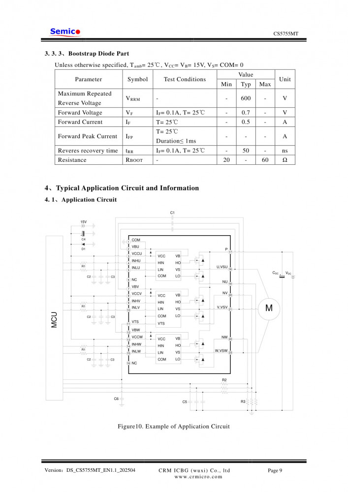 CS5755MTO datasheet page 9