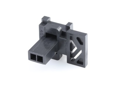 Mini-Fit Plus PCB Receptacle, 4.20mm Pitch, Dual Row, Vertical, Blind Mating, 24 Circuits, with Snap-in Plastic Peg PCB Lock, PA Polyamide Nylon 6/6, UL 94V-0, Select Gold (Au) Over Nickel (Ni) Plating