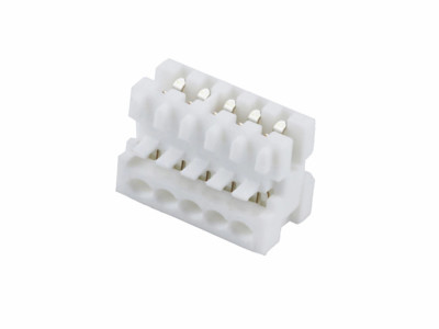 Appli-Mate RAST 2.5 IDT Housing, 2.50mm Pitch, Direct/Indirect, Female, 3 Circuits, All Position Keys, Voided Circuit 1