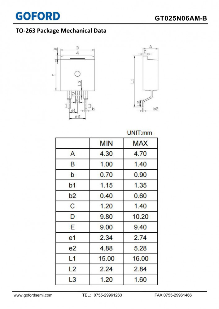 GT025N06AM-B datasheet page 6