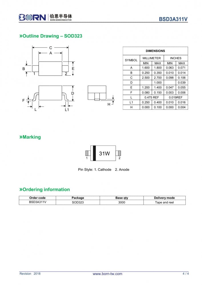 BSD3A311V datasheet page 4