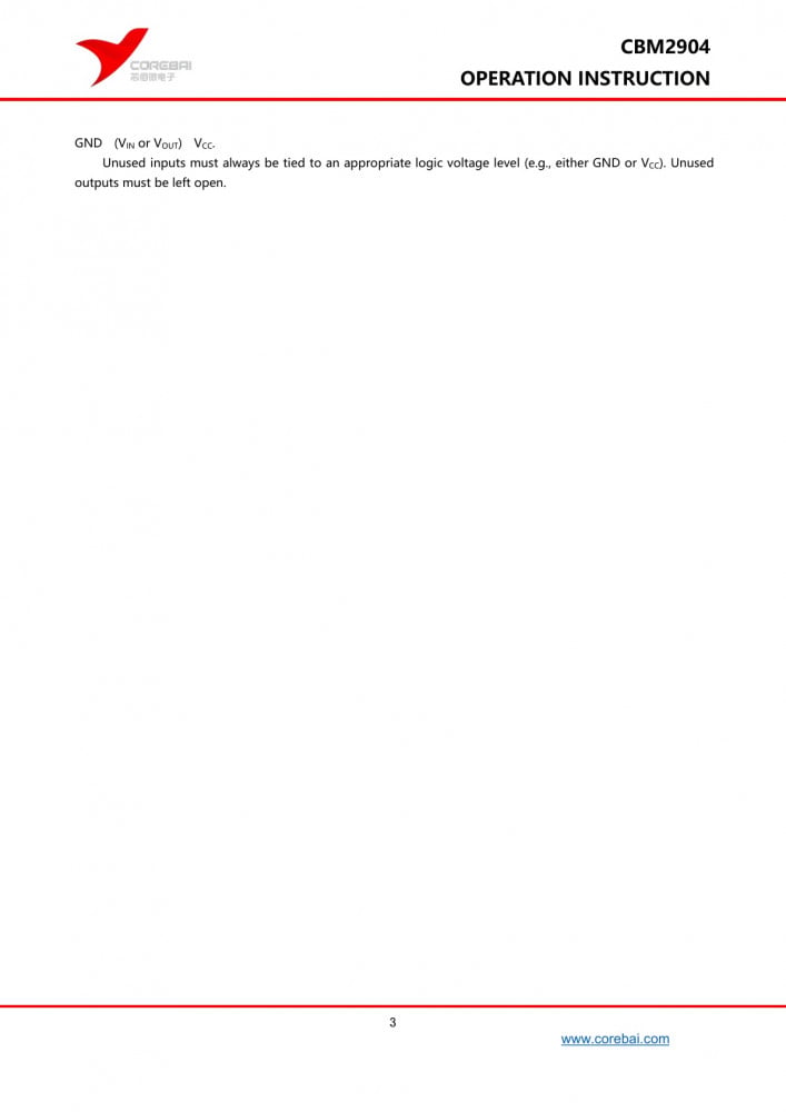 CBM2904AS8 datasheet page 3