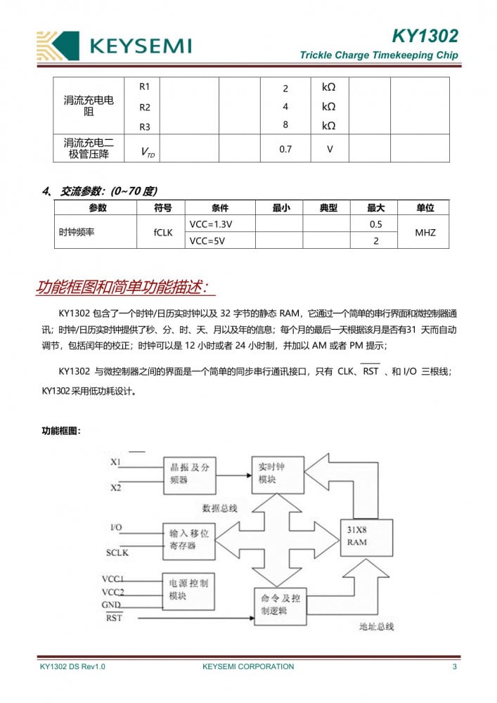 KY1302ZN datasheet page 3