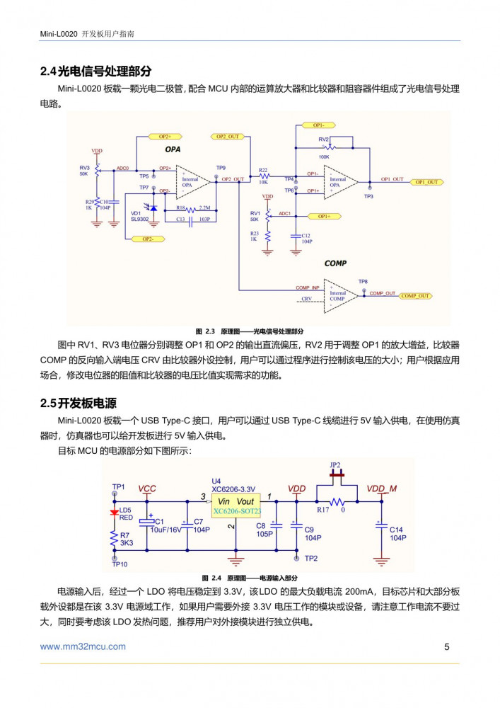 Mini-L0020 user guide page 6
