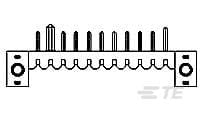 TE Connectivity 1939524-1 Blade Type Power Connector Assembly for sale