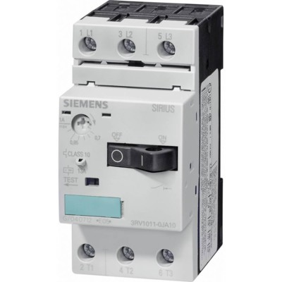 SIEMENS 3RV1011-1HA10 Motor Protective Circuit Breaker for sale