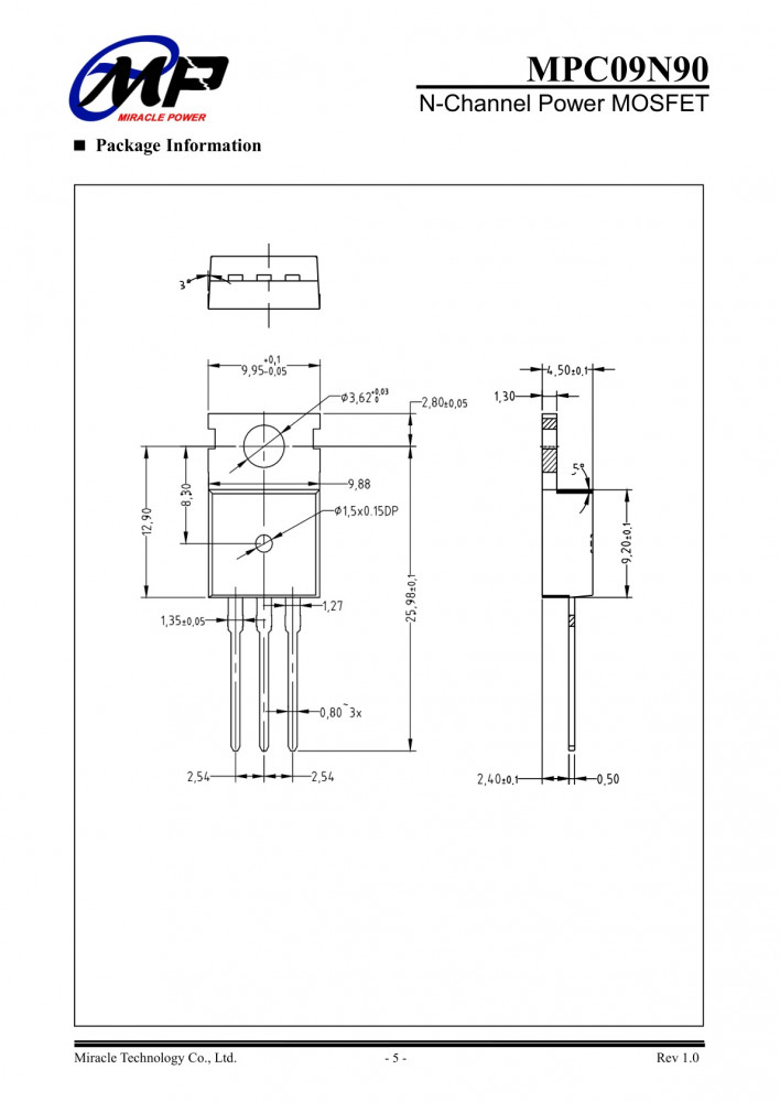 MPC09N90 datasheet page 5