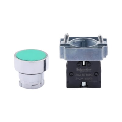 Schneider XB2BA22C=ZB2BZ102C+ZB2BA2C Pushbutton Switch