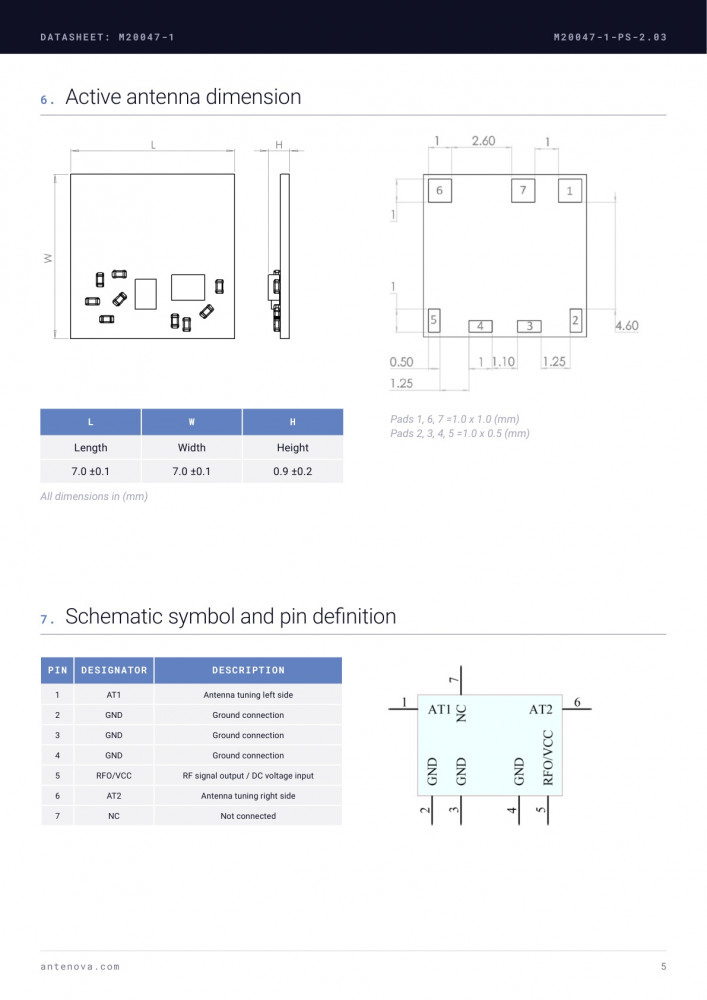 M20047-1 datasheet page 6