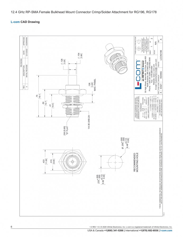 LCCN3186 product documentation page 6