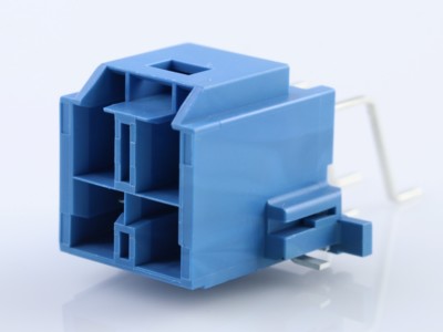 CP-6.5 Header, 6.50mm Pitch, Dual Row, Right-Angle, Polarized, Through Hole, Tape and Reel Packaging, 2 Circuits, Natural