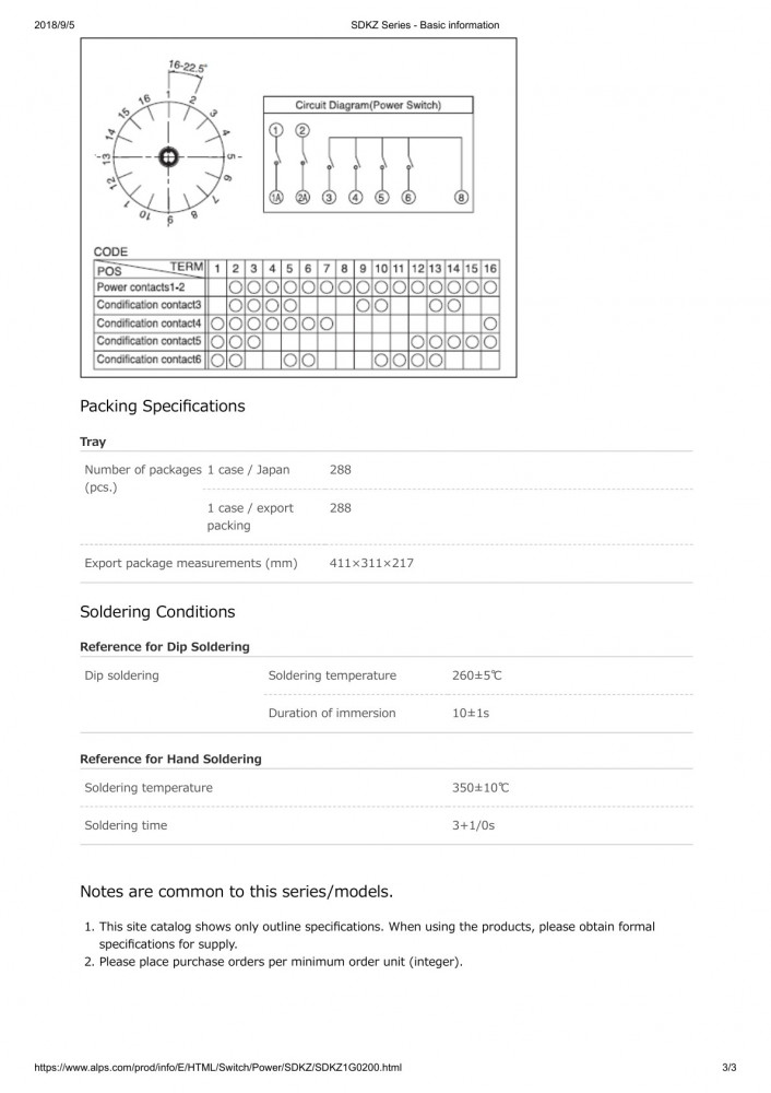 SDKZ1G0200 technical drawing page 3