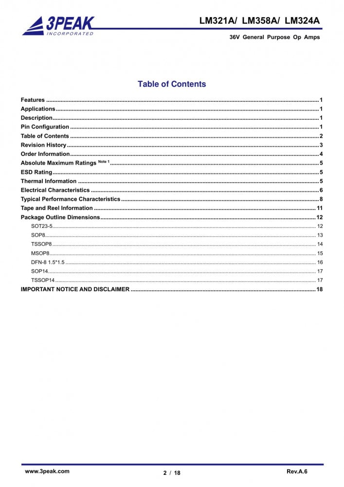 LM358A datasheet page 2