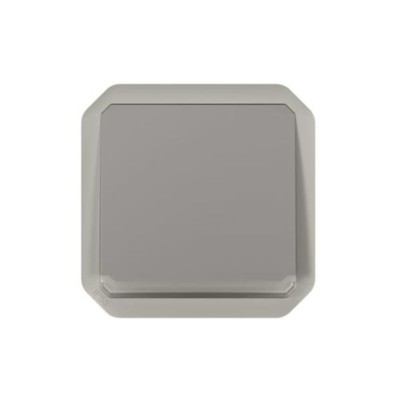 Plexo - Push button no contact locator - Grey IP55 IK08 mechanism - 250V AC 10A no illuminated - Quick tool-free push-in connection for sale