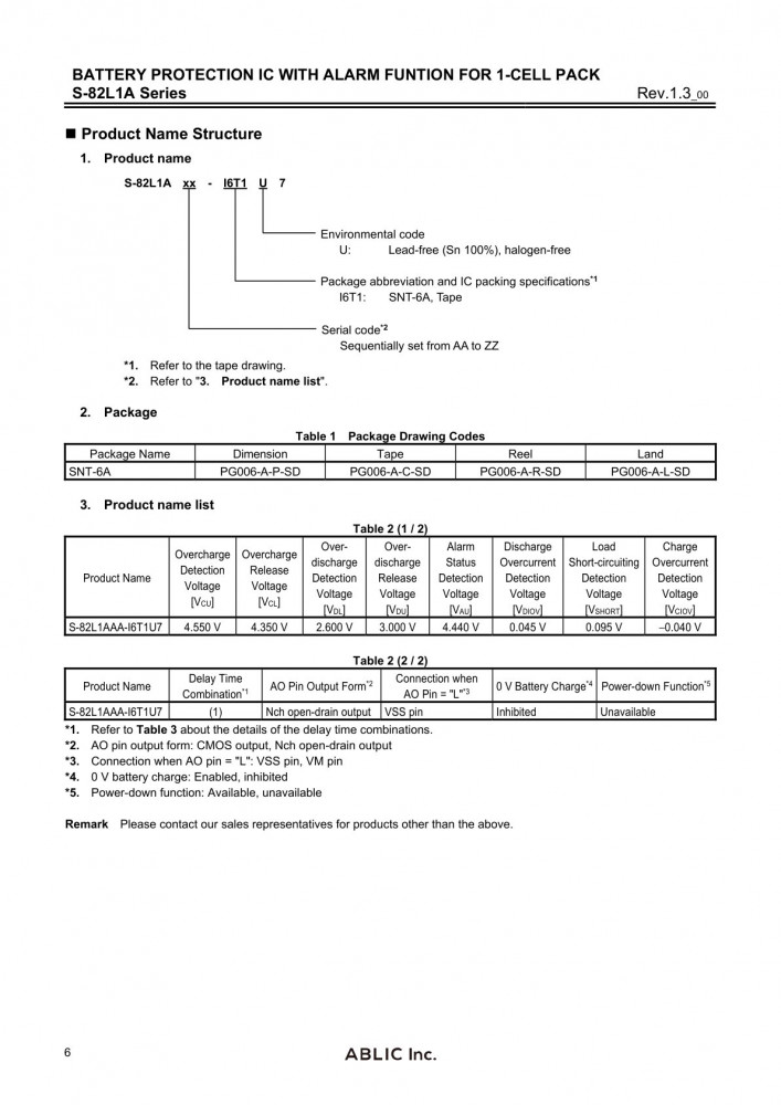 S-82L1A technical document page 6