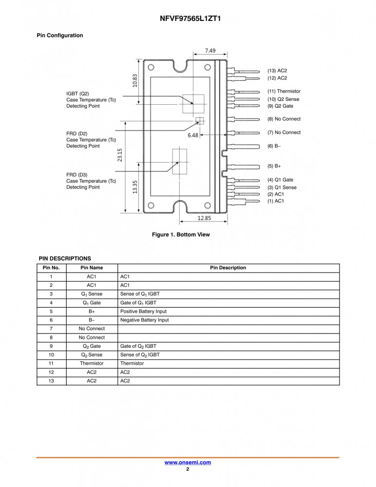 NFVF97565L1ZT1 datasheet page 2