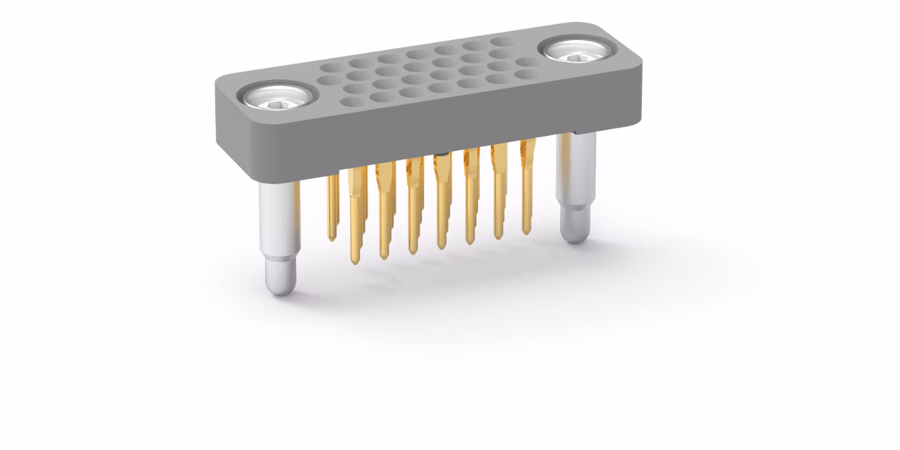 AirBorn RC Series Rectangular Board Mount Connector, Stackable, 0.075