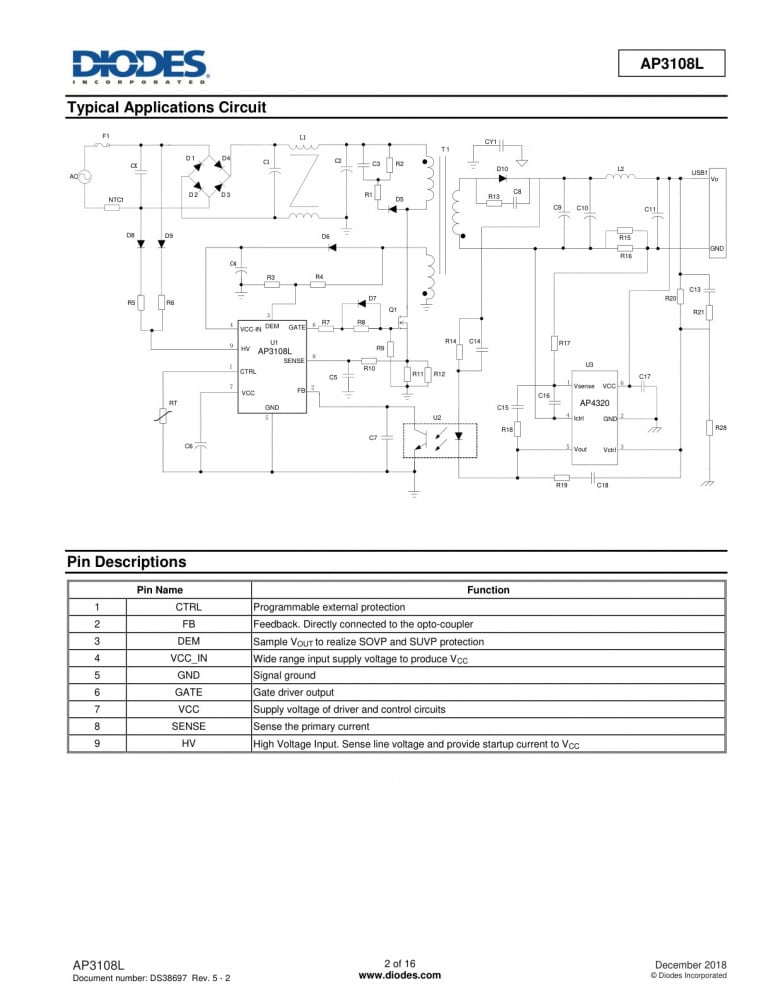 AP3108L datasheet page 2