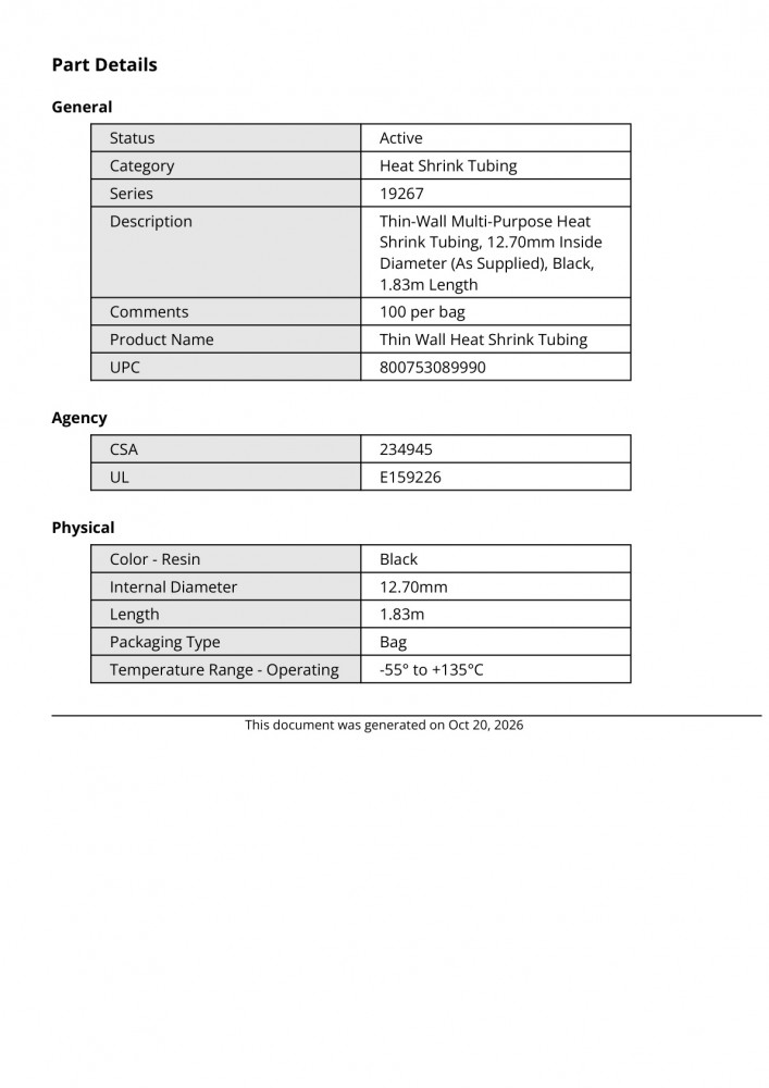 MOLEX 192670237 technical document preview, page 2