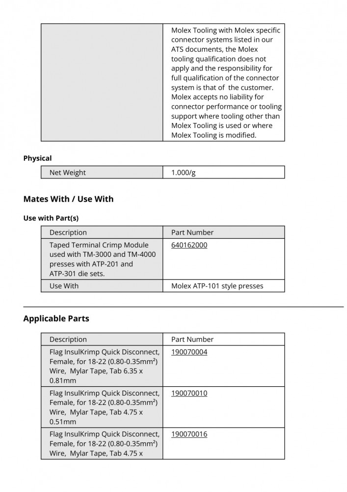MOLEX 192880062 document page 3