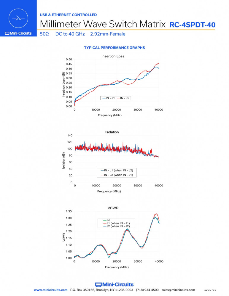 RC-4SPDT-40 technical document page 4