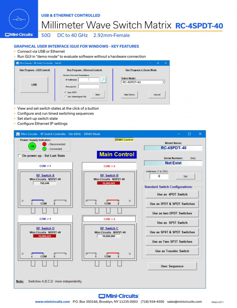 RC-4SPDT-40 technical document page 6