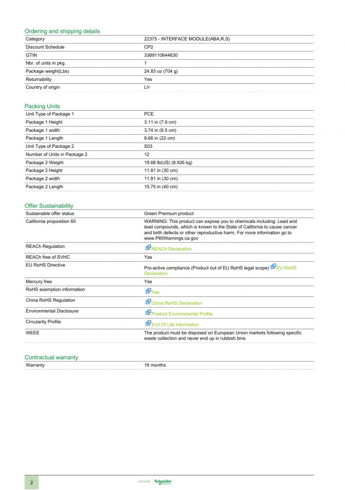 ABE7R16T210 technical document page 2