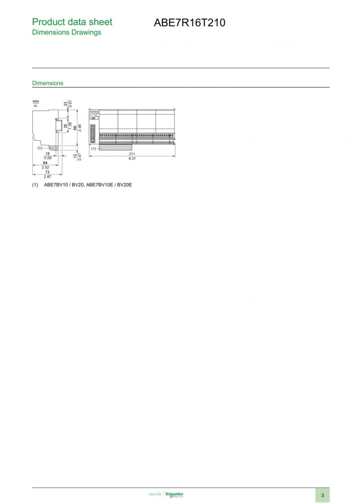 ABE7R16T210 technical document page 3
