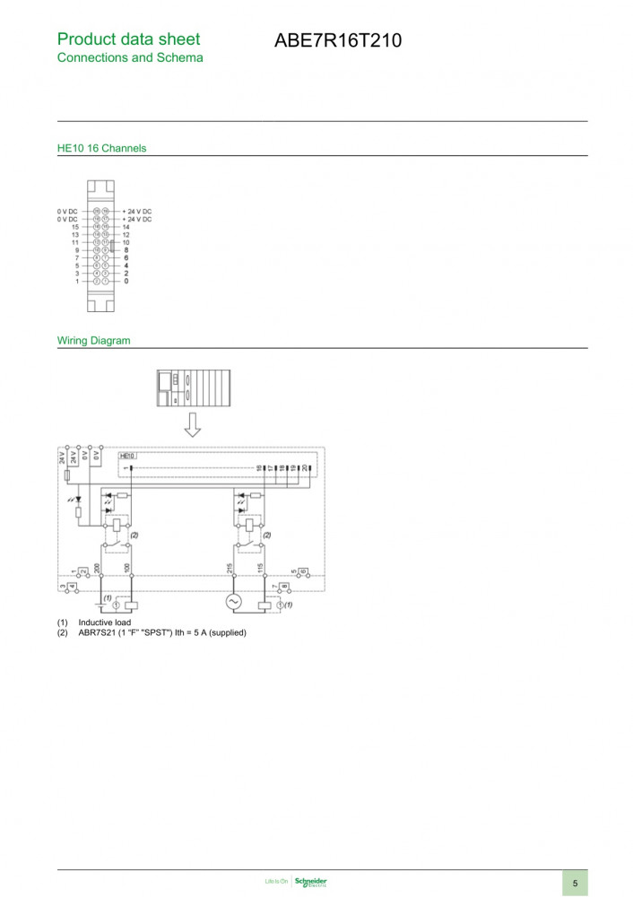 ABE7R16T210 technical document page 5