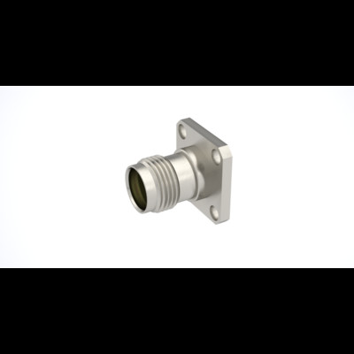 TNC / STRAIGHT SQUARE FLANGE JACK SOLDER TYPE - CABLE .085 for sale